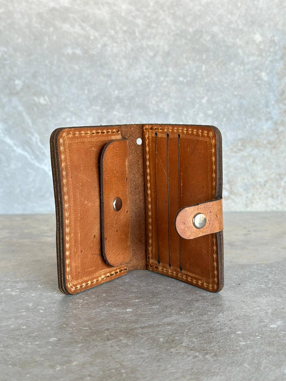 The Mini Compact Leather Wallet – African Apparel