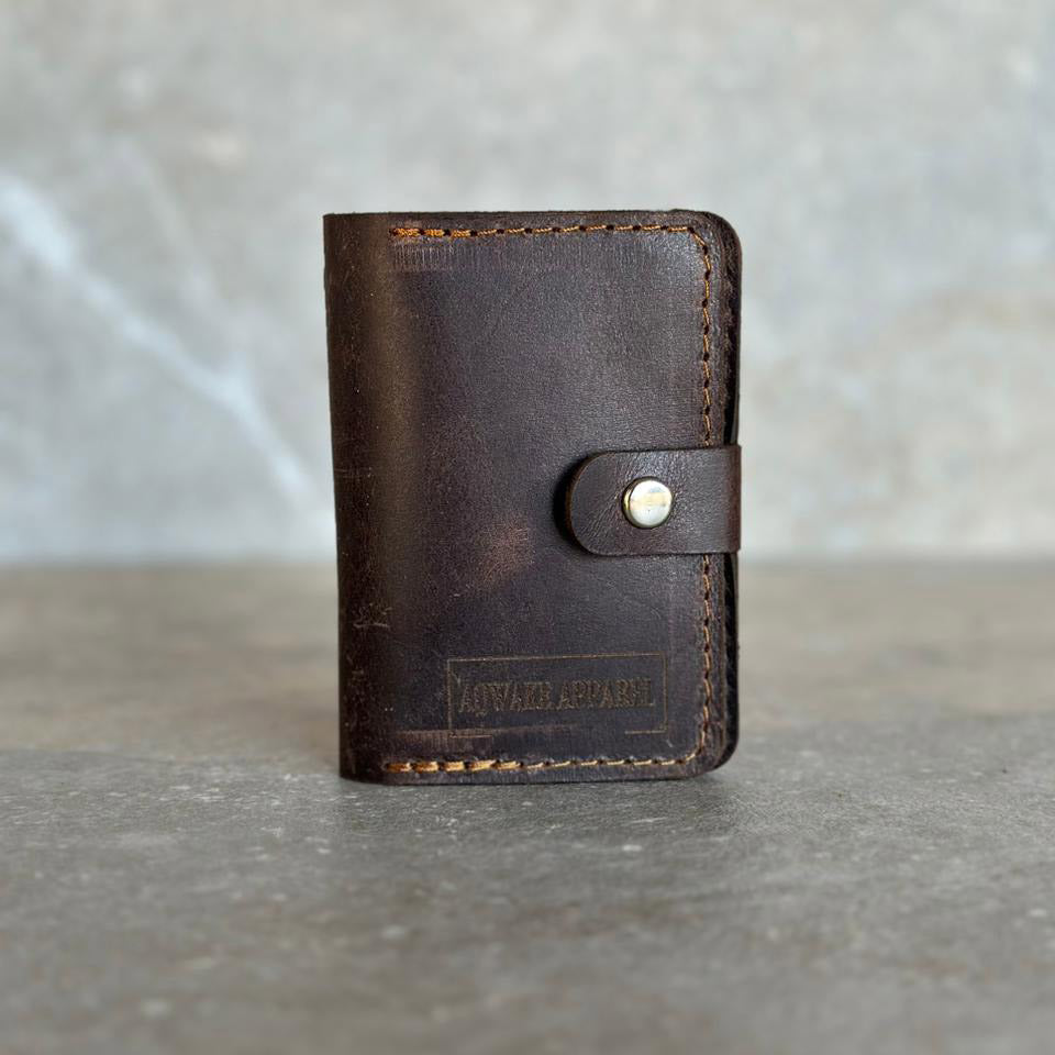 The Mini Compact Leather Wallet – African Apparel
