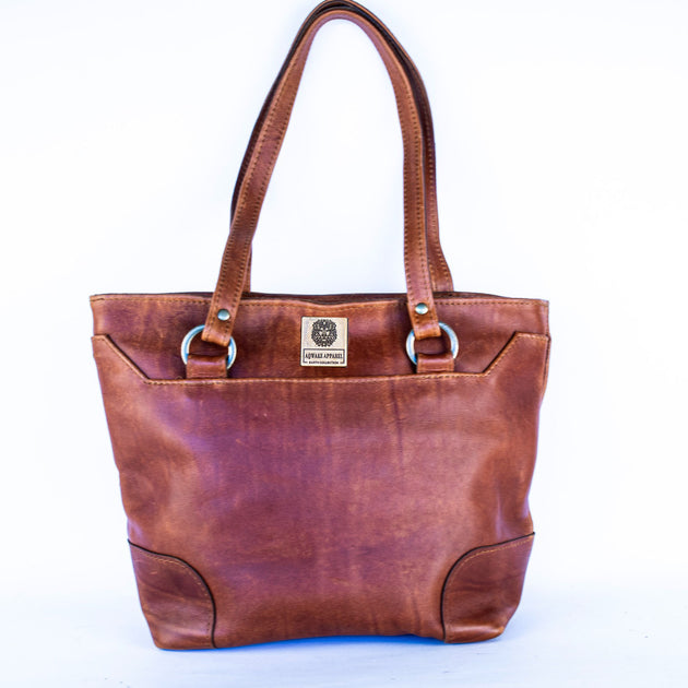 The Sarah Leather Handbag – African Apparel