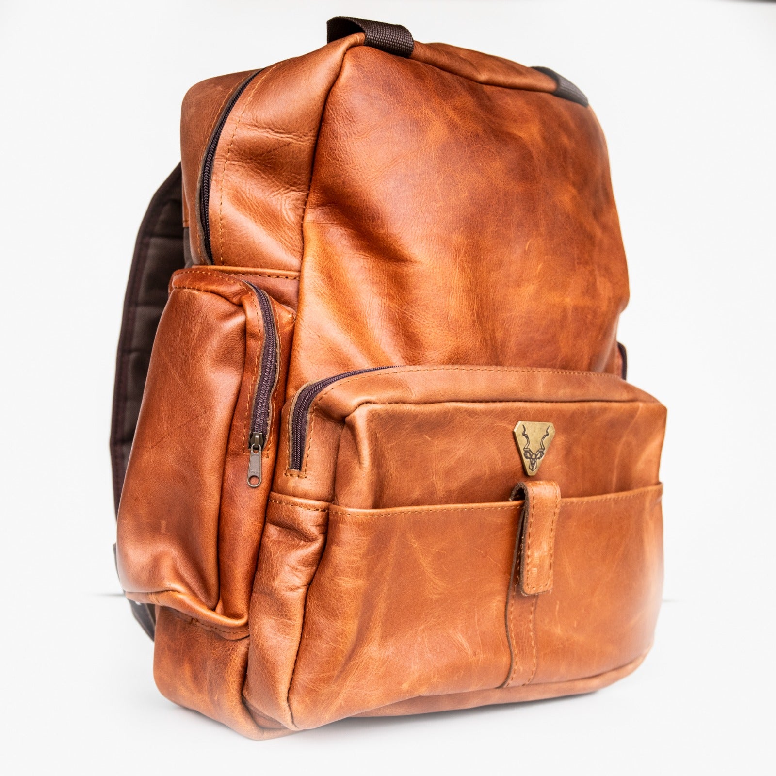 The All Rounder Leather Backpack – African Apparel